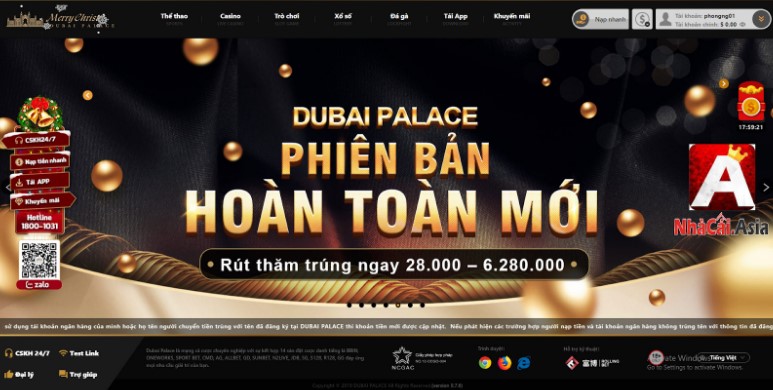 Nhà cái Dubai Palace - Cái tên của sự quý tộc | Game Bài Đổi Thưởng